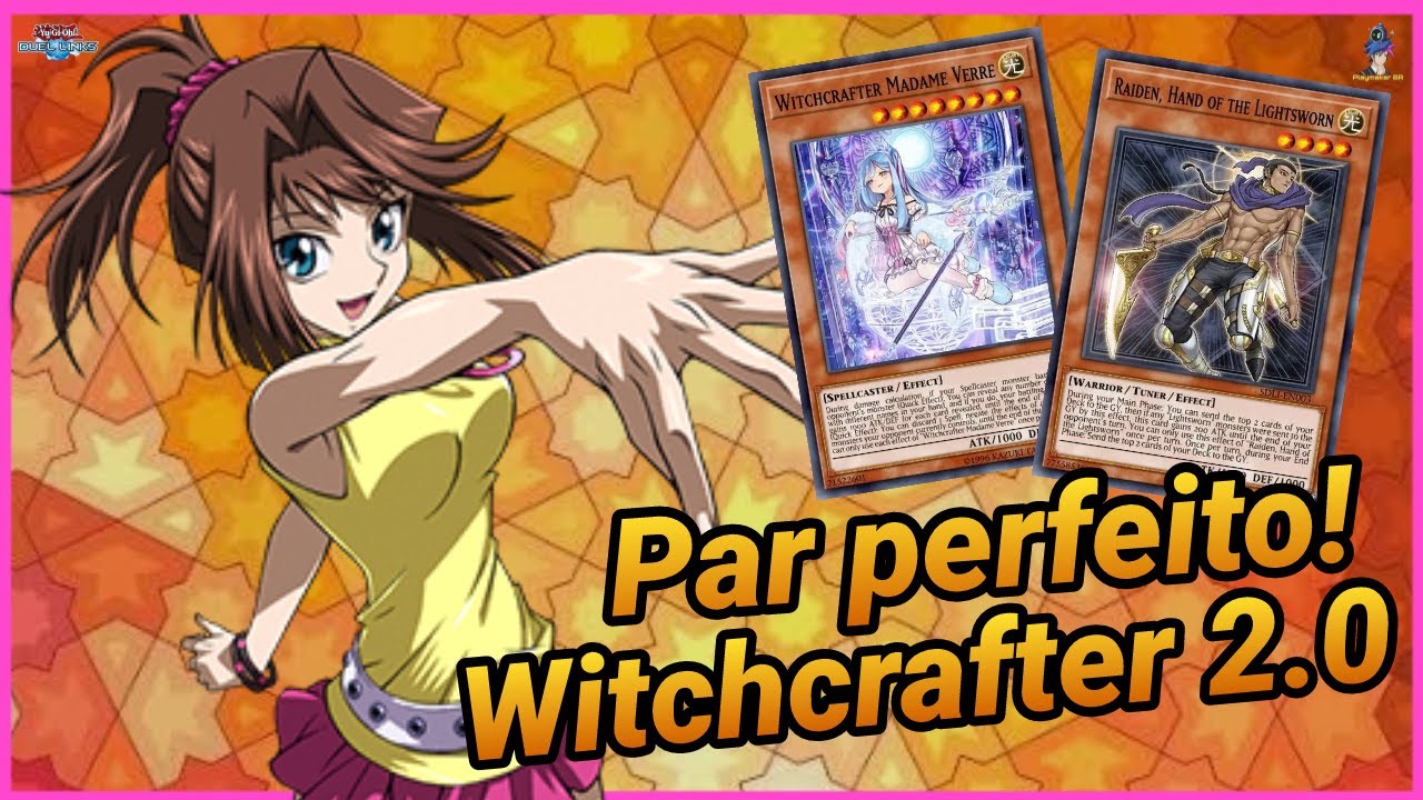 Witchcrafter Reforçado Negate+Synchro! Yu-Gi-Oh! Duel Links - YouTube