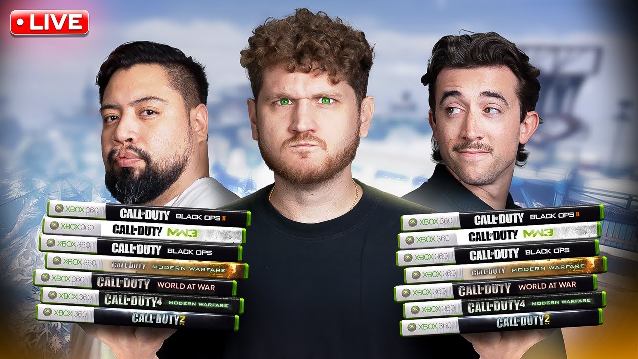 🔴 PLAYING EVERY CALL OF DUTY GAME EVER MADE // NIGHT 2🔴 - YouTube