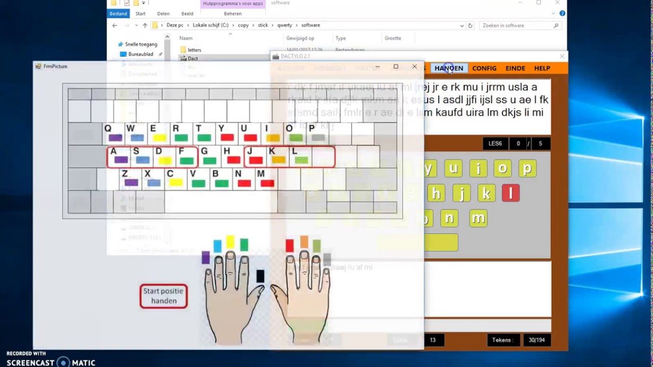 gratis leren typen www.typen.me - YouTube