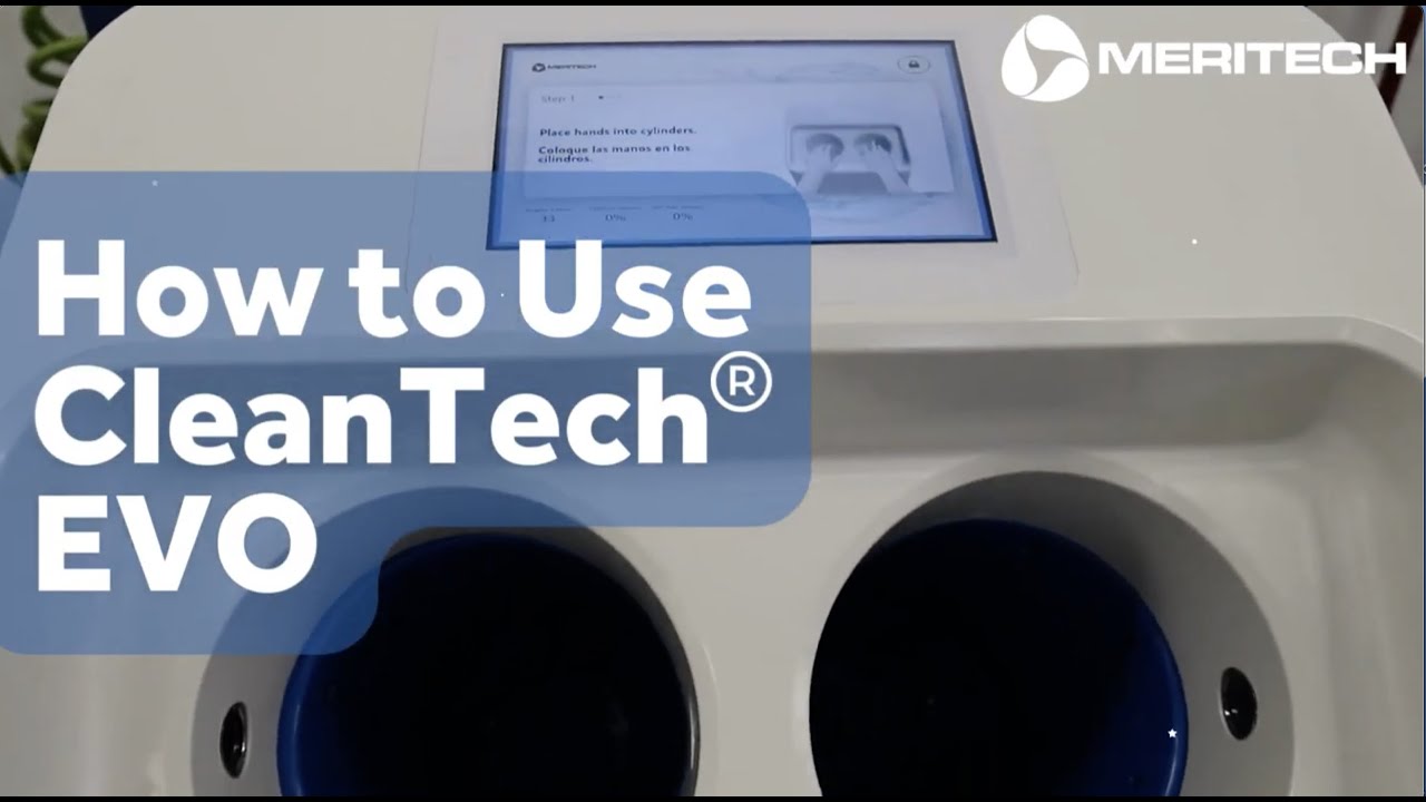 How to Use CleanTech EVO Automated Handwashing Stations - YouTube