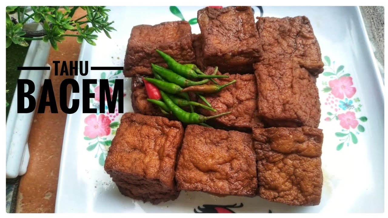 RESEP TAHU BACEM TANPA AIR KELAPA ‼️ COCOK BUAT ISI SNACK BOX - YouTube