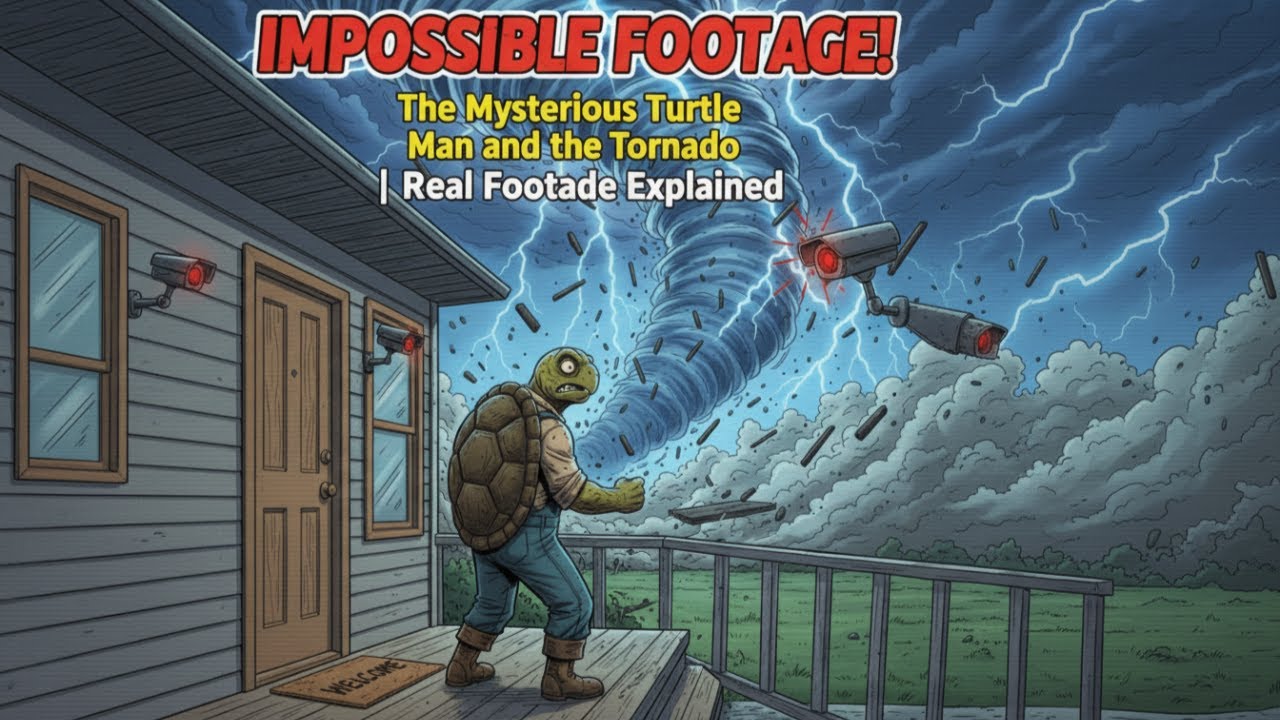 The Mysterious Turtle Man and the Tornado🐢😳 | Real Footage Explained ...