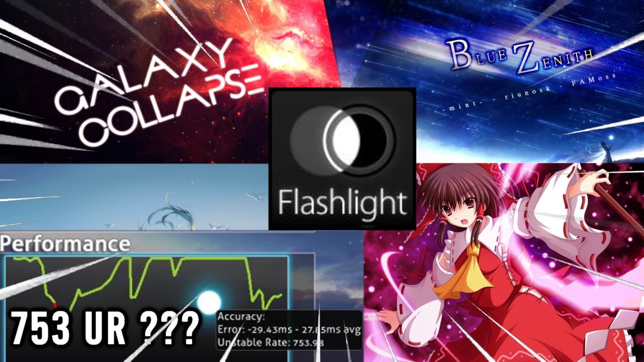 I Tried Playing Osu!Mania With Flashlight - YouTube