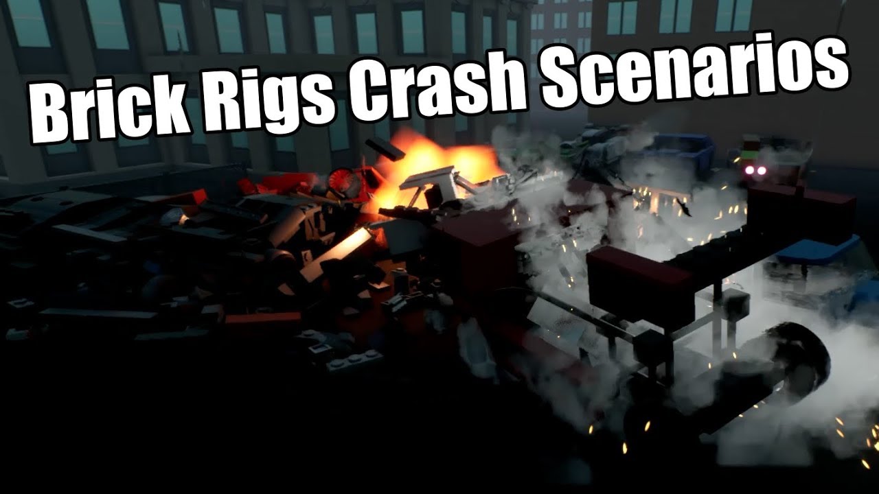 Brick Rigs Crash Scenarios: Bricksville Edition - YouTube
