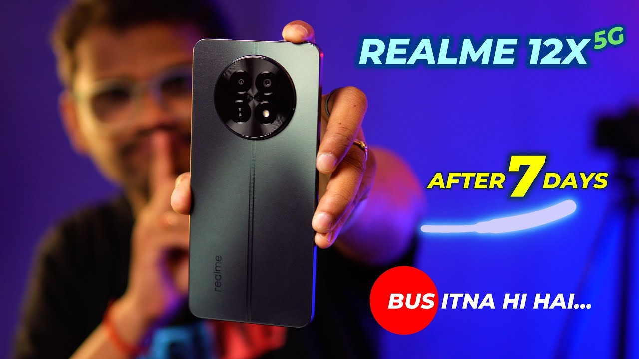 Realme 12X 5G Review After 7 Days - Best 5G Phone Under 12000? - YouTube