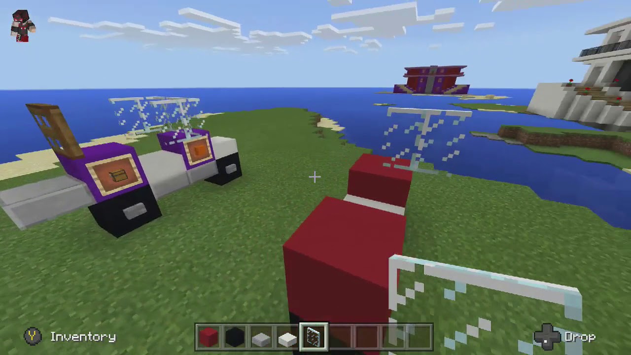 MOTORBIKE BUILD in minecraft - YouTube