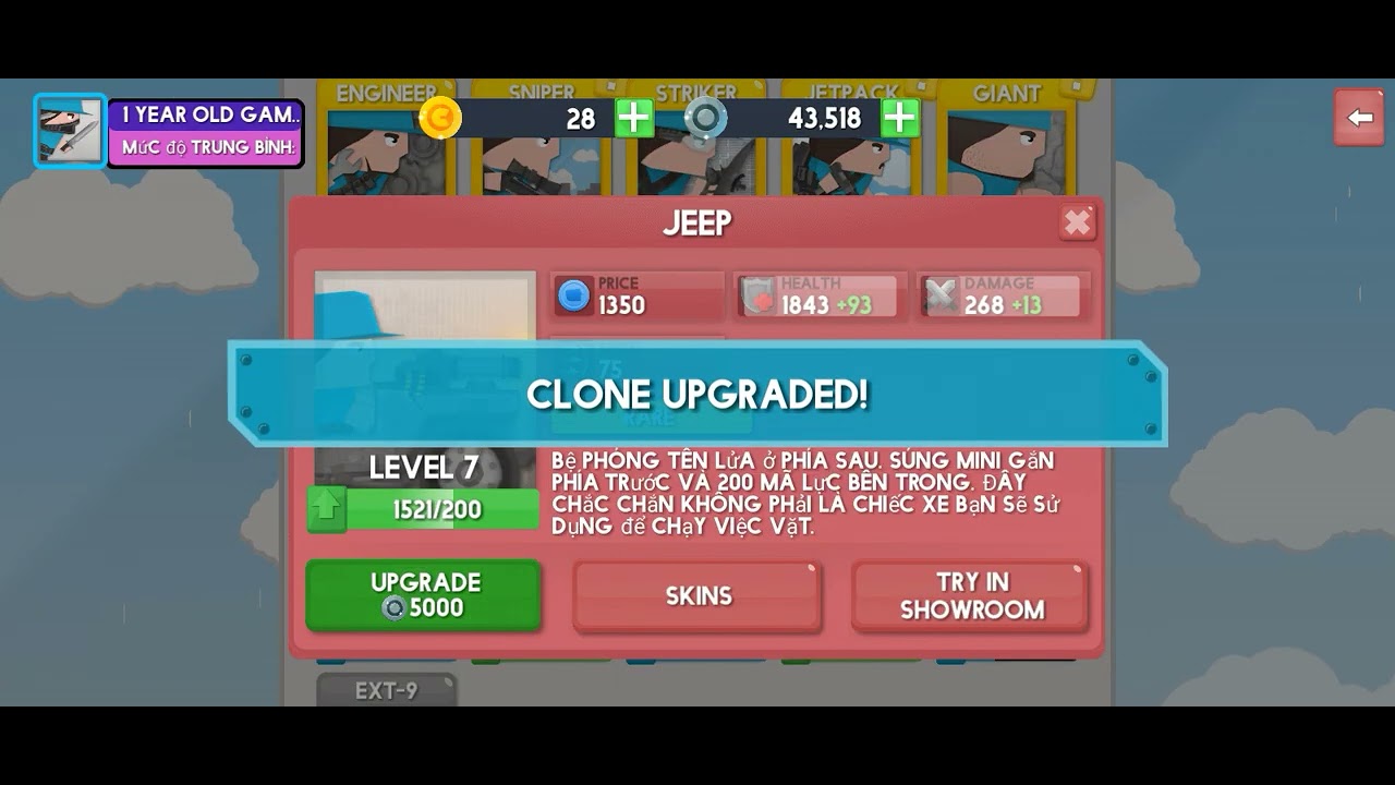 up các clone lên lvl =)) - YouTube