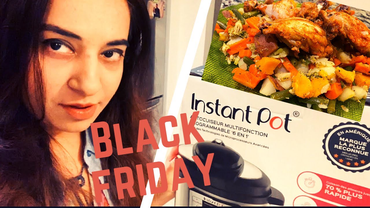 BLACK FRIDAY Steal Deal 2020 | INSTANT POT Unboxing and Trial - YouTube