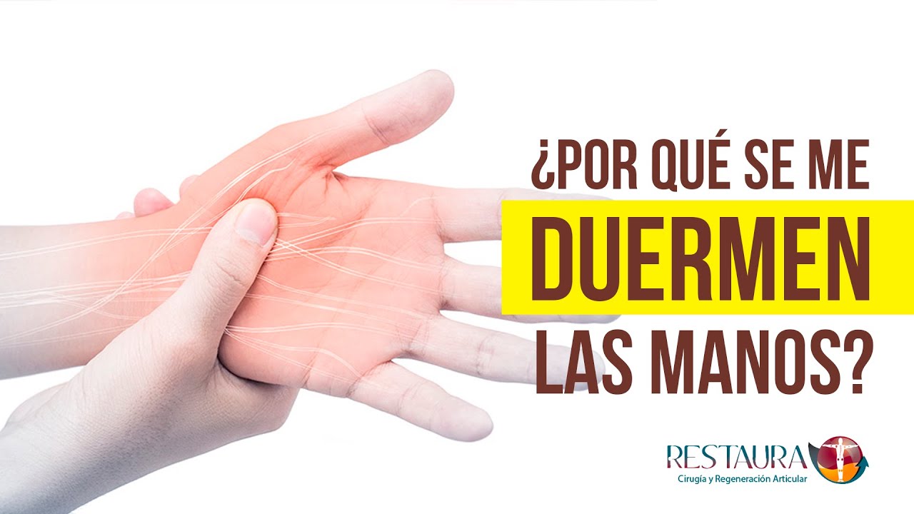 ¿Por qué se me duermen las manos? - YouTube