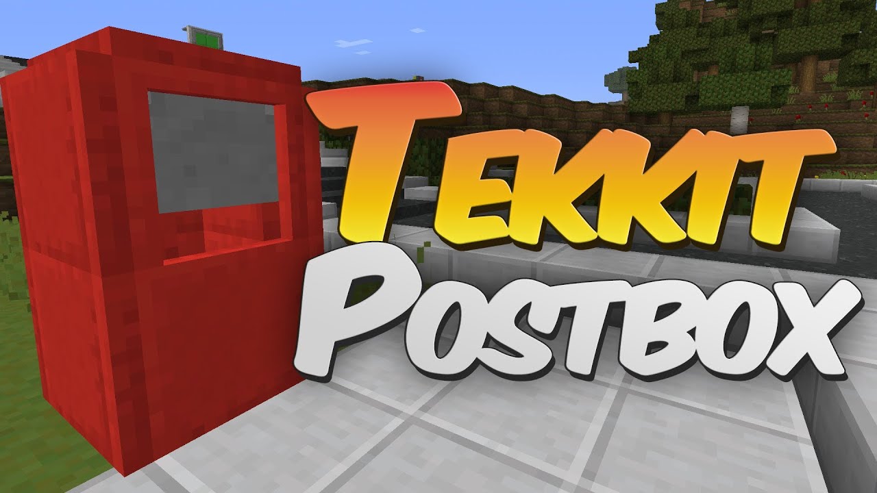 Working Amongus Postboxes in Minecraft - Redpower & Tekkit Creations ...