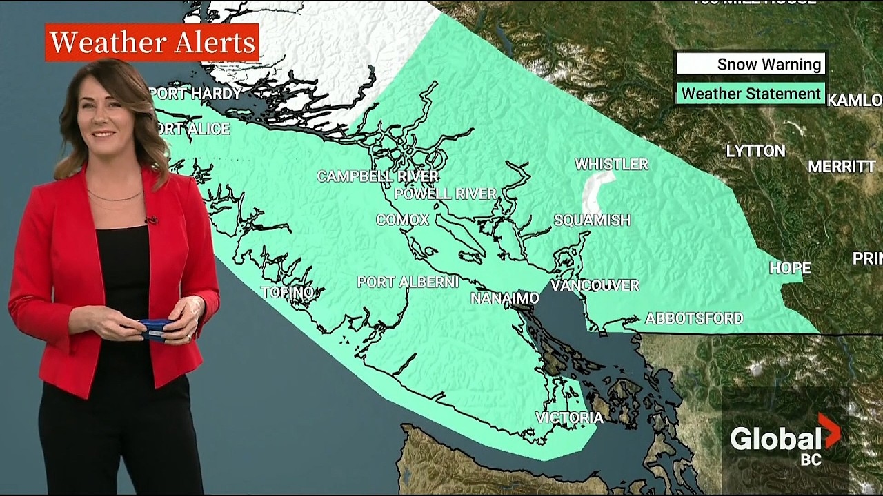 Kristi Gordon - Global BC - Weather - Thursday, January 30, 2025 ...
