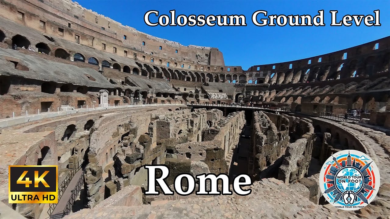 🇮🇹 Colosseum Ground Level: Exploring Rome’s Iconic Amphitheater - YouTube