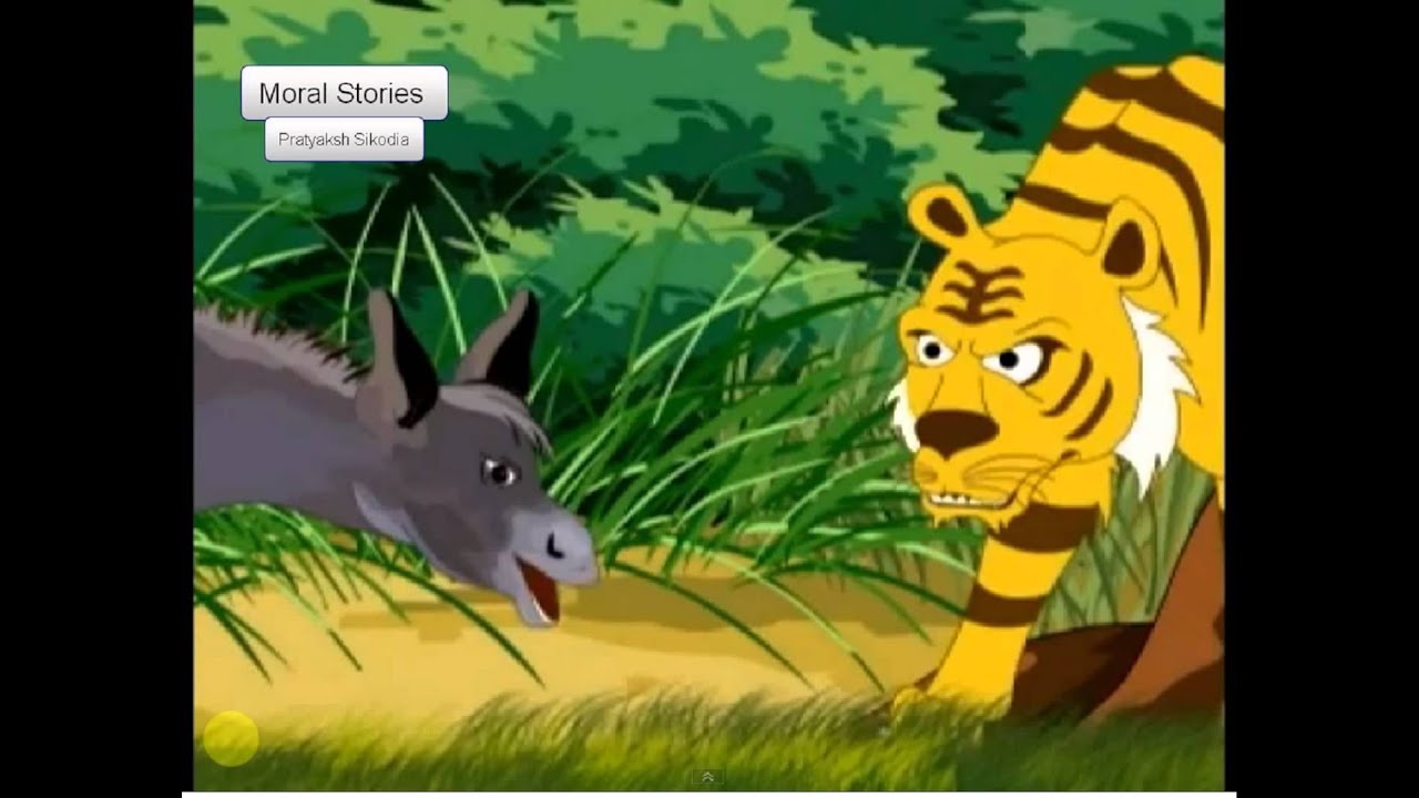 Moral Stories- The intelligent Donkey[HD] - YouTube
