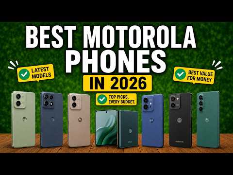 ✅Top 5 Best Motorola Phones in 2026 - From Budget Rugged to Flagship Foldable!