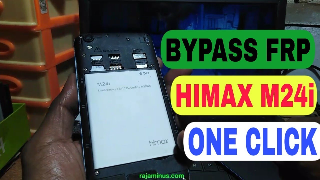 Bypass frp himax M24i One click - YouTube