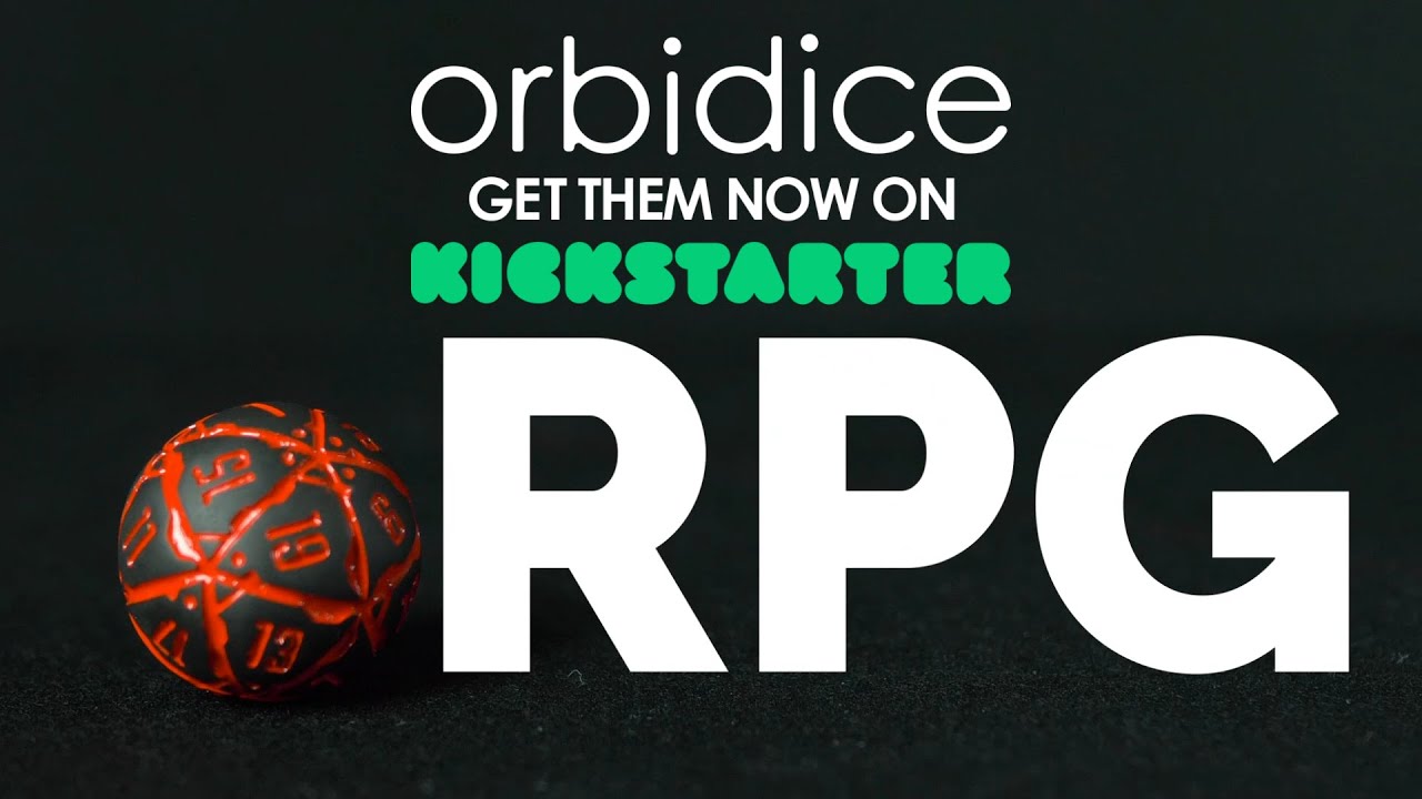 Orbidice - The Spherical RPG Dice. Funded in 20 minutes on Kickstarter ...