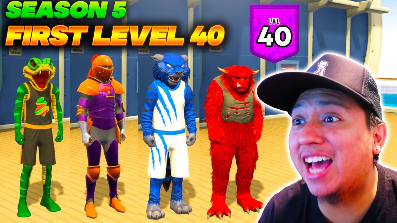 I BECAME THE FIRST LEVEL 40 ON SEASON 5 NBA 2K22 - I UNLOCKED ALL NEW ...