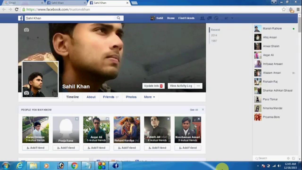 How to open anyone's facebook account without password as admin. 100% ...