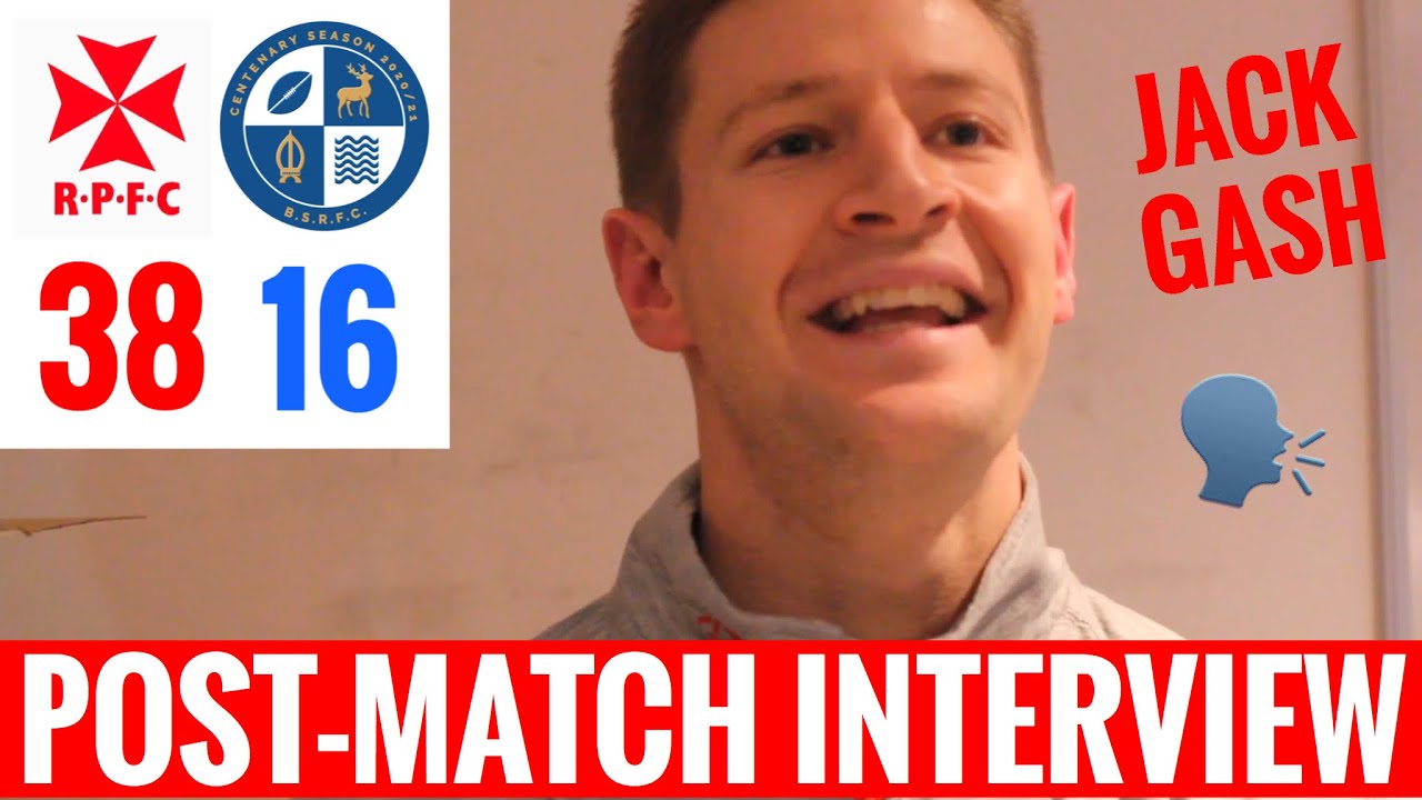 ROSSLYN PARK 38-16 BISHOP’S STORTFORD | JACK GASH | POST-MATCH ...