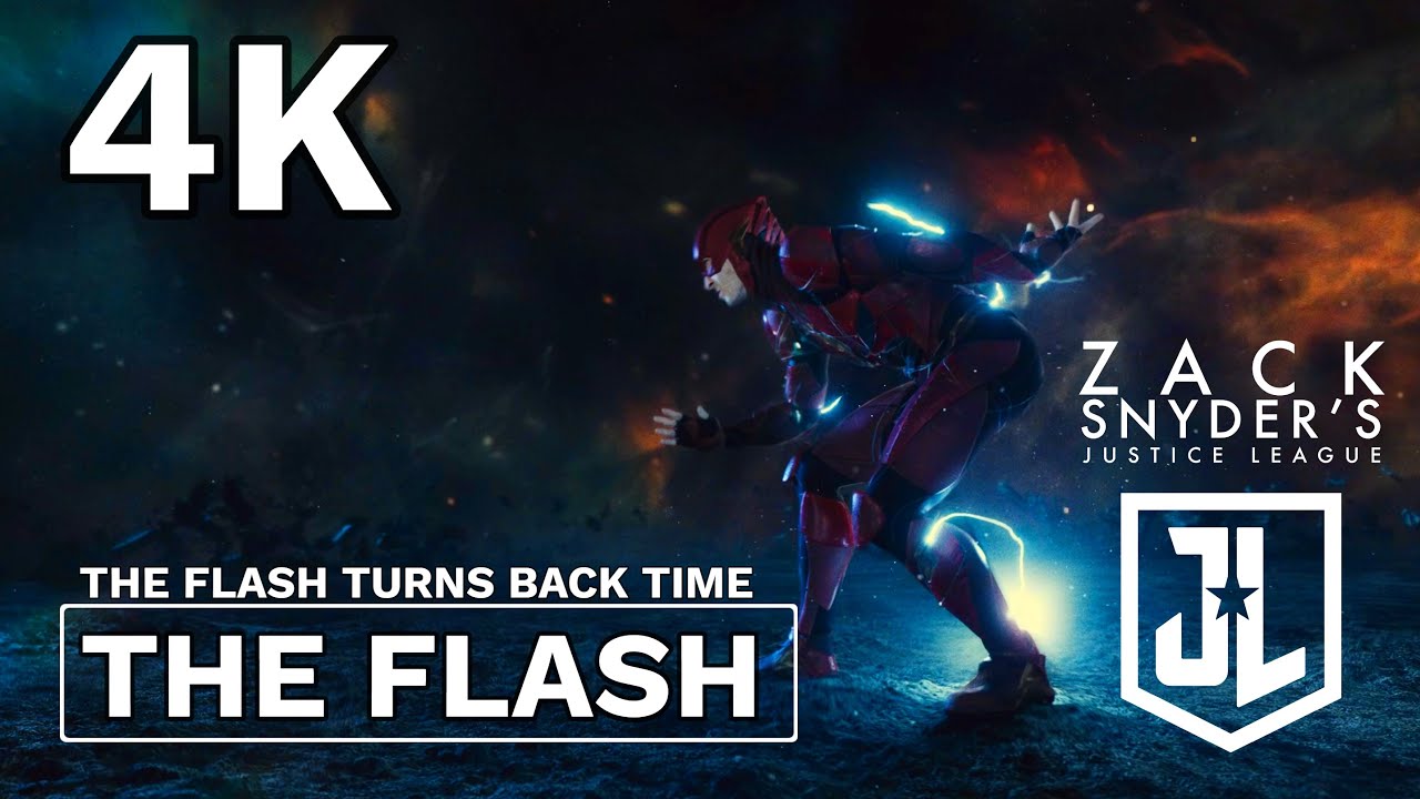 The Flash turns back time | Zack Snyder's Justice League | 4K CLIP ...