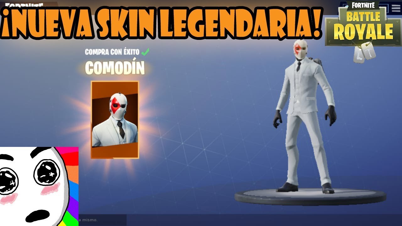 ADQUIERO LA*NUEVA SKIN* LEGENDARIA DE FORTNITE *COMODÍN* -Fortnite ...