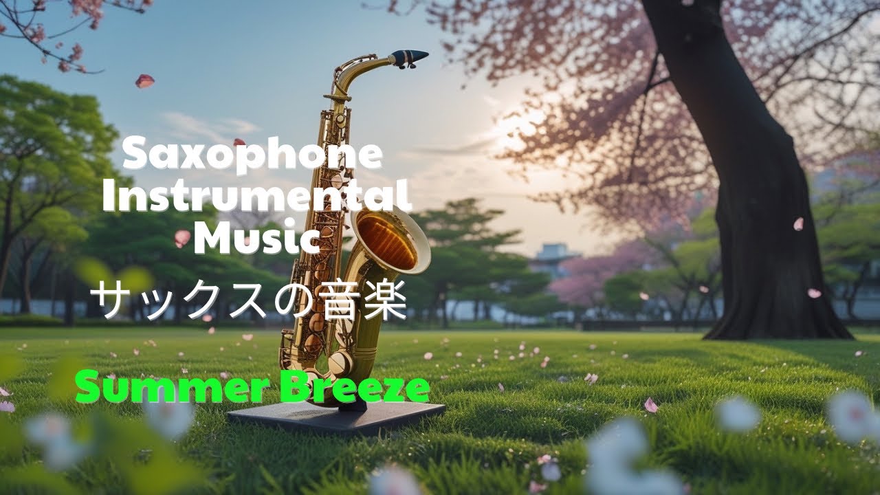 Saxophone Instrumental Music - サックスの音楽 - Summer Breeze - AI Bi'sDad ...