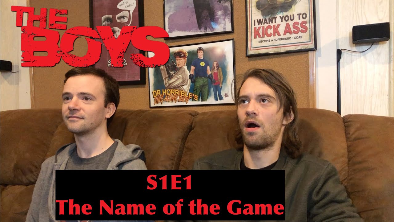 THE BOYS Season 1 Episode 1 "The Name of the Game" Reaction/Review ...