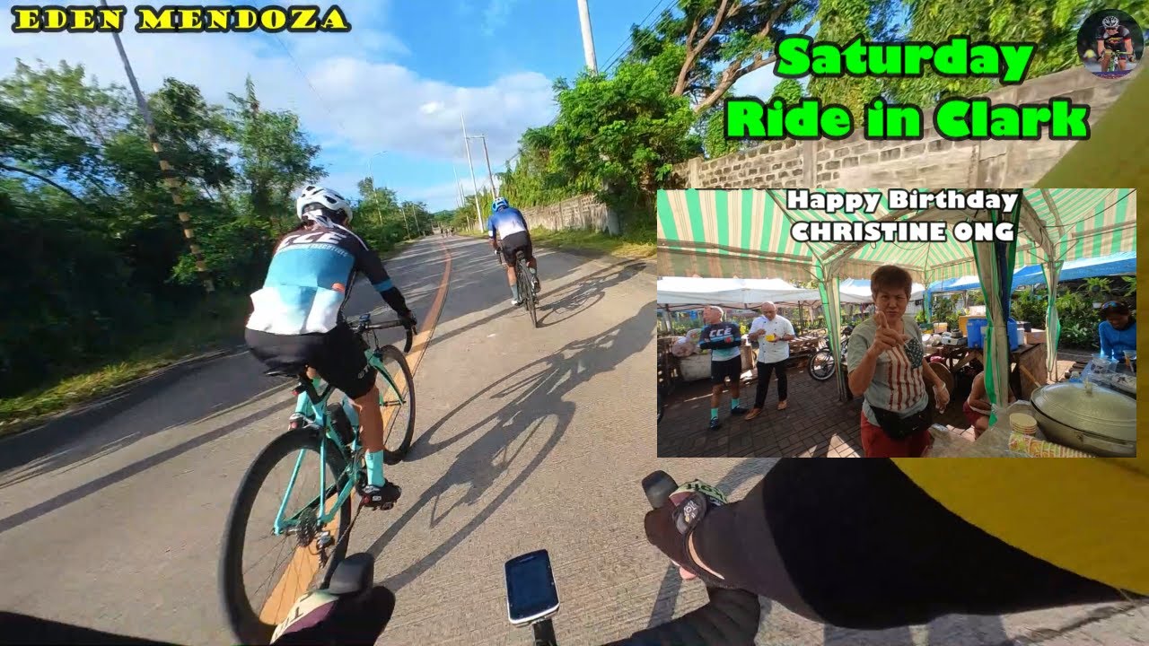 100 Km. Saturday Ride & B-day Celebration of Fellow Cyclist - YouTube
