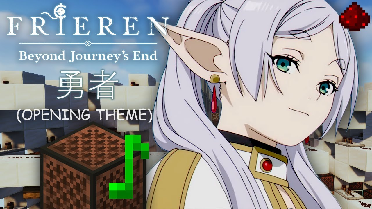 Frieren: Beyond Journey's End OP (勇者) - Minecraft Note block Cover ...