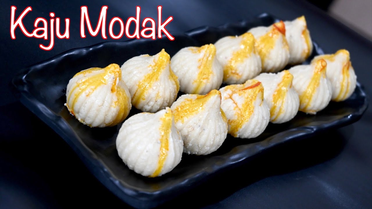 Kaju Modak Recipe | Modak recipe | Modaka - YouTube