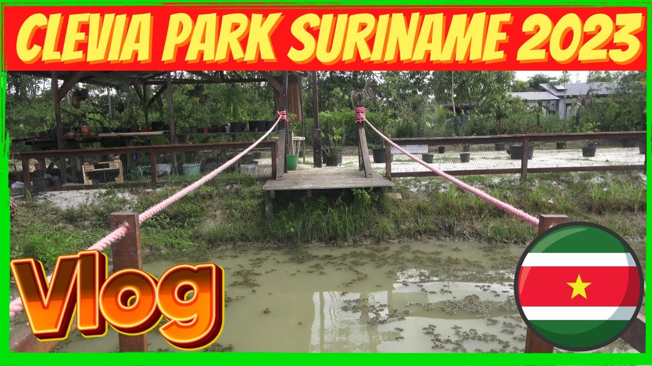 Clevia Park Suriname 2023 Vlog - Pretparken in Suriname - YouTube