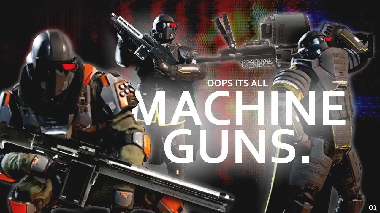 how to become the ultimate machine gunner - HELPDIVERS - YouTube