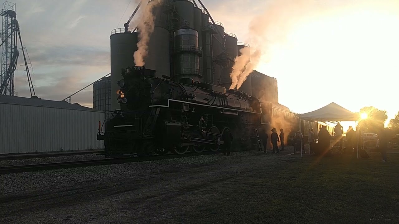 Nickel Plate Road 765 waiting patiently to begin the Tri-state Steam ...