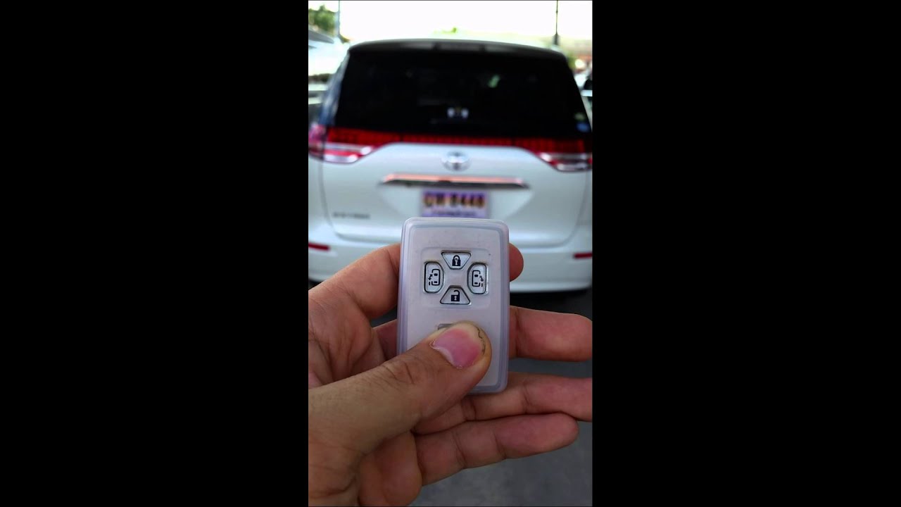 Toyota estima 2.4g 2007 slide door - YouTube