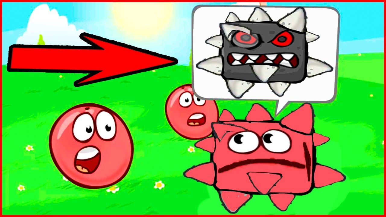 New heroes in the game about the red ball 4. Animated battle. series 10 ...