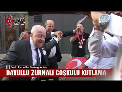 TUZLA RUMELİLER DERNEĞİ'NDEN DAVULLU ZURNALI KUTLAMA