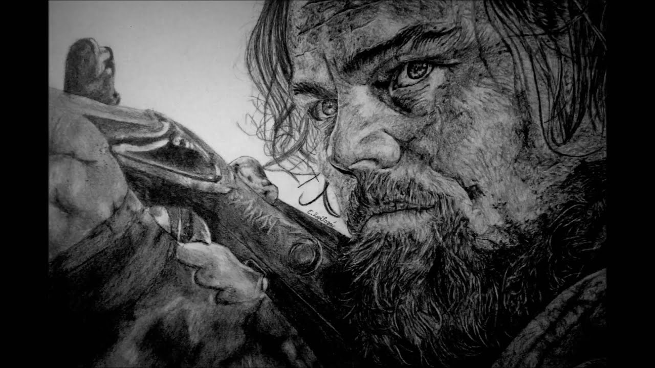 The Revenant - timelapse drawing - YouTube
