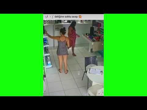 Hırsız Kadın çaldığı Nesneyi Bakın Neresine Sokuyor