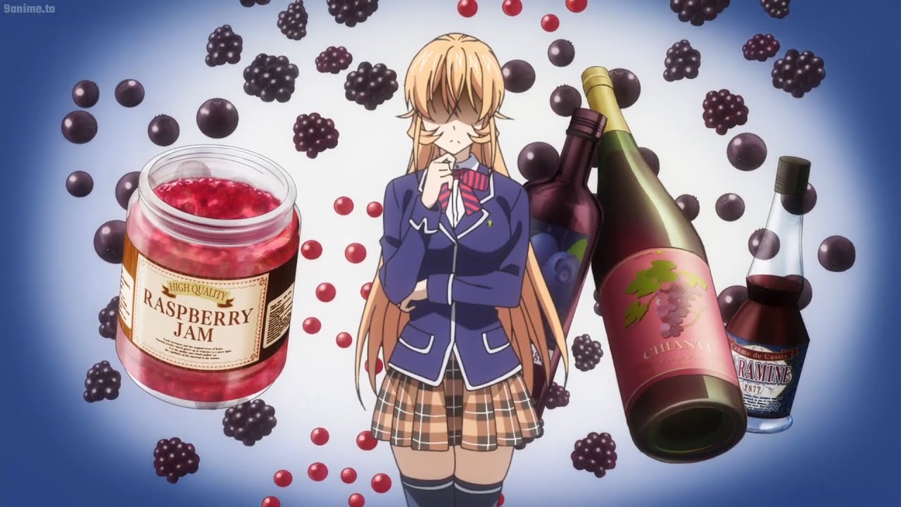 Food Wars BEST MOMENTS #19 食戟のソーマ: special seasoning for beef steak ...