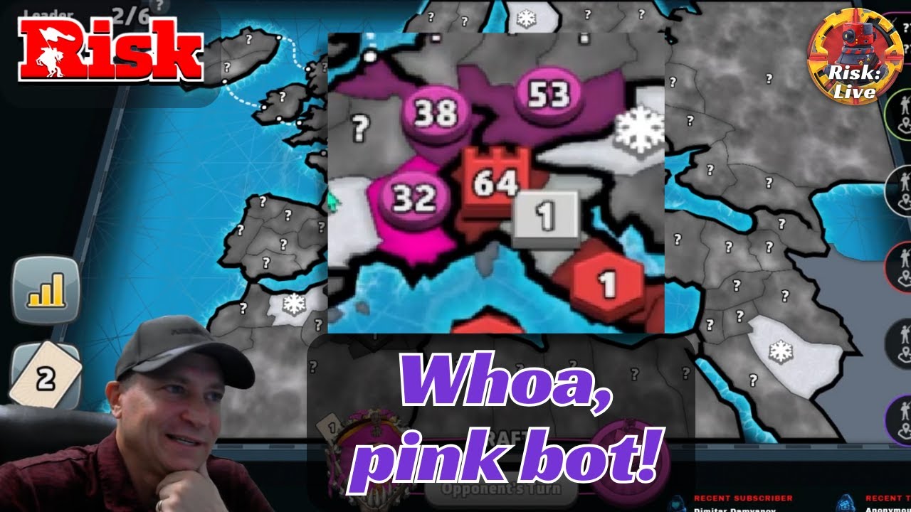 Monster Bot Wreaks Havoc! | Europe Advanced Progressive Caps | Risk ...