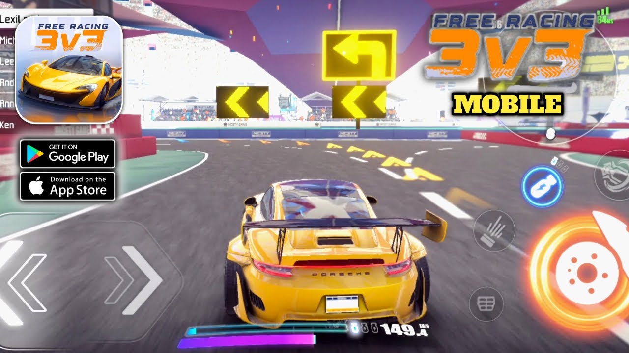 Free Racing: 3v3 Gameplay (Android,IOS) - YouTube