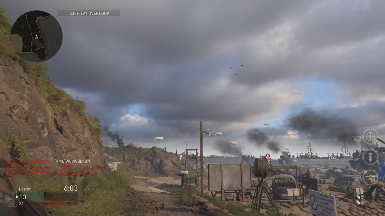 Cod ww2 my best throwing knife kill - YouTube
