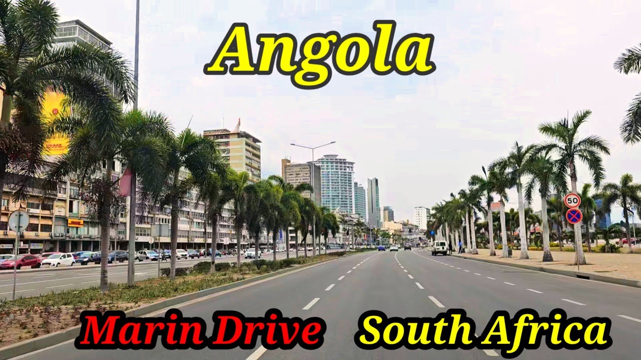 #Angolavlogs Beautiful Place In Luanda Angola ।। Marin Drive in Angola ...
