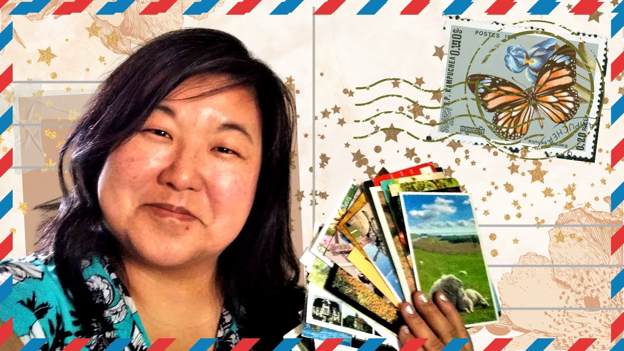 Improve Your Life with Postcards! Postcards Swap Haul - YouTube
