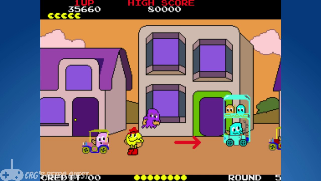 CRG'S RETRO QUEST: Pac-Land (Arcade) - Part 1 - YouTube