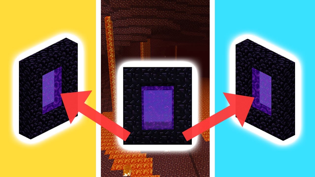 Minecraft Configurable Nether Portal Tutorial (Easy) - YouTube