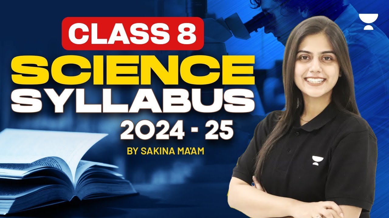 CBSE Science Complete Syllabus For Class 8th 2024-25 | By Sakina Ma'am ...
