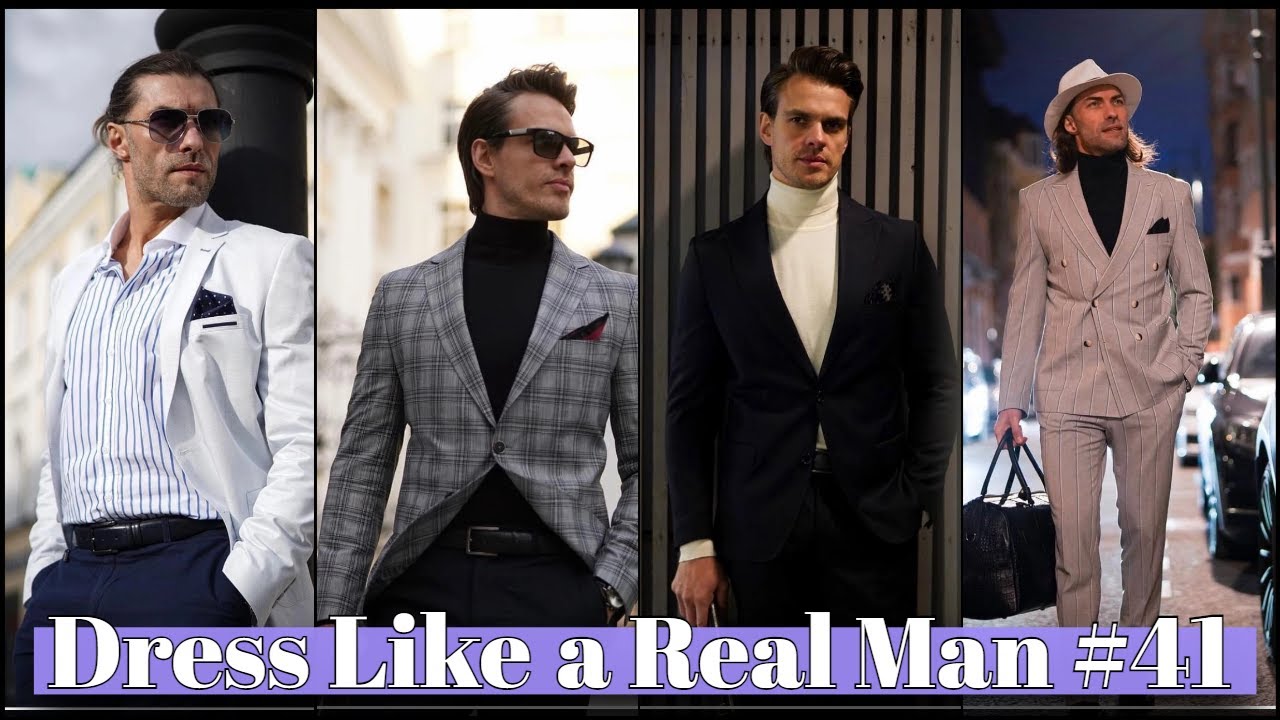 ITALIAN Style Secrets | Dress Like A Real Man #41 - YouTube