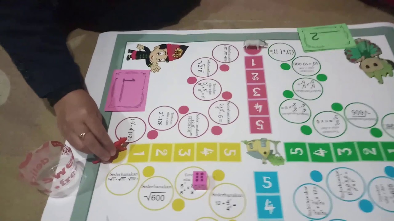 Tutorial Penggunaan Media Pembelajaran Ludo Eksponen - YouTube
