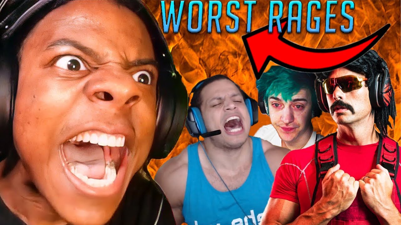 Top 10 Worst Rages In Streaming History - YouTube